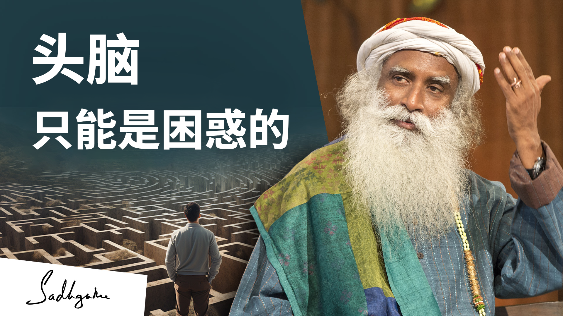 头脑只能是困惑的 | isha瑜伽 萨古鲁